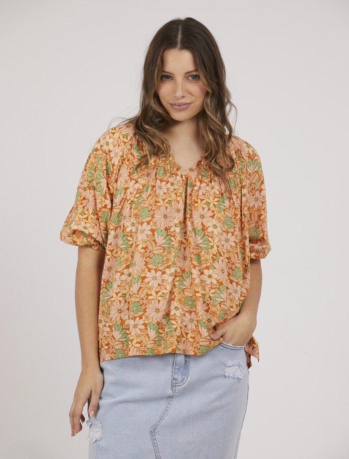 Bess Top (Rust) – Gretel Lane